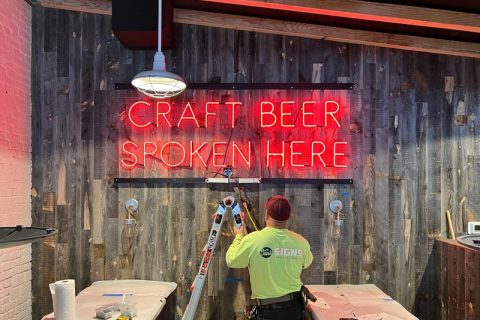 Stunning Custom Neon Signs by Dave's Signs: Design & Repair