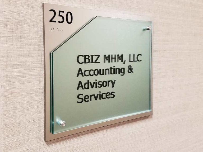 Office Suite Signs - Dave's Signs